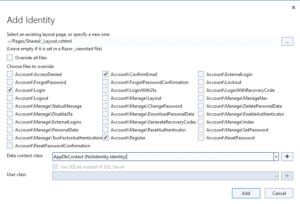 Implement Identity On Existing ASP.NET Project - Programming In CSharp